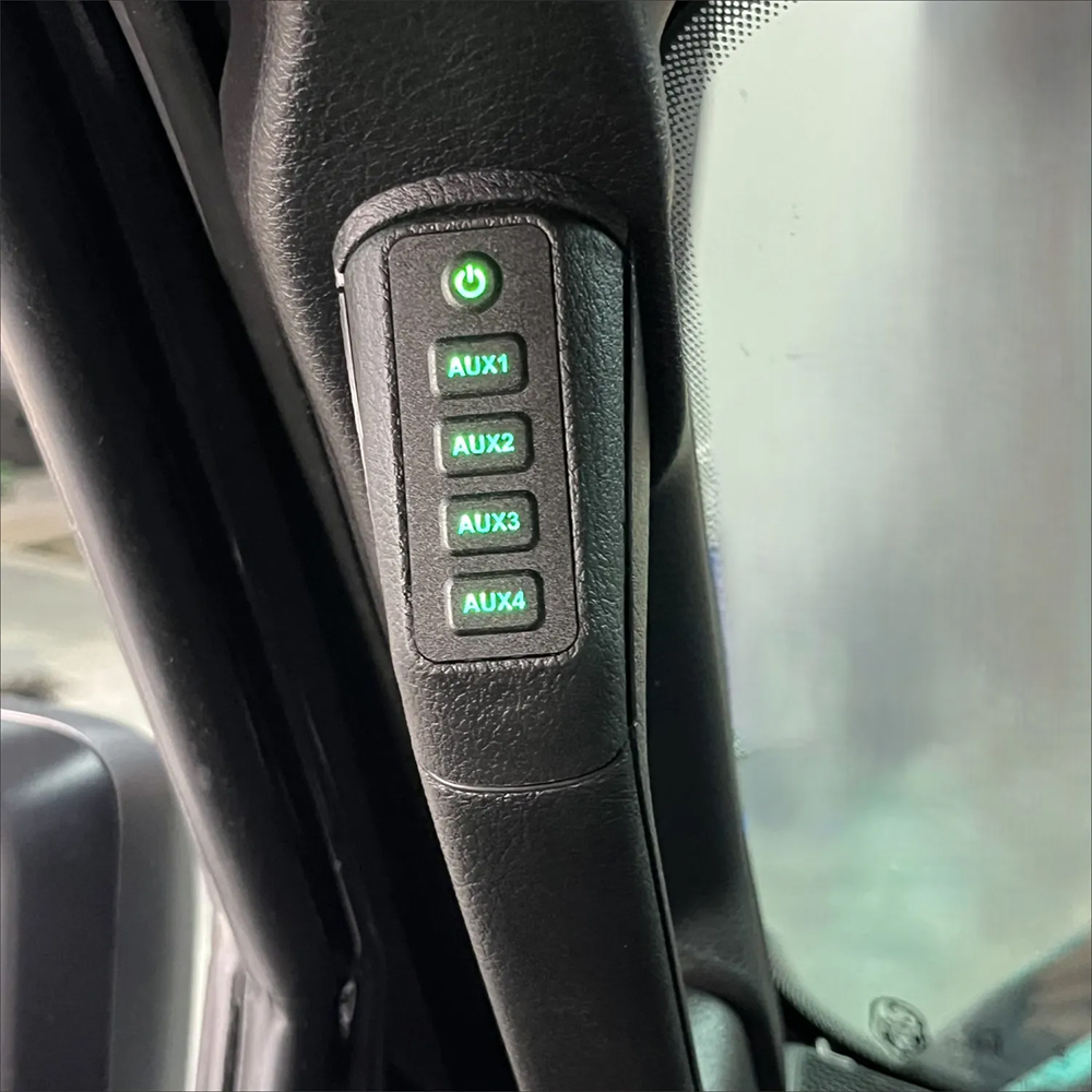 SWITCH PANEL COMPLETE SET GRAB HANDLE 4 JT/JL - Expedition Norway